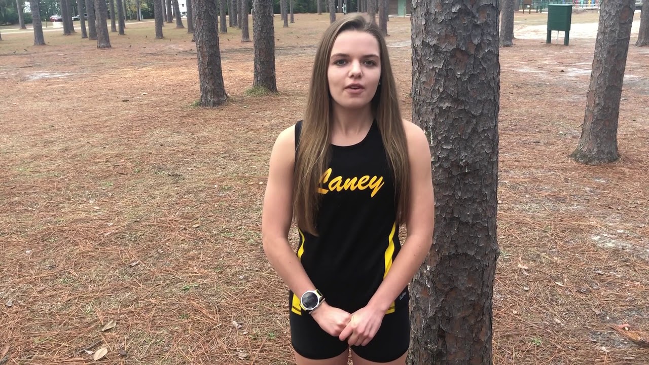 Laney cross-country runner Natalie Tyner - YouTube