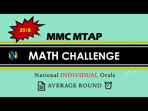 2018 MMC MTAP MATH CHALLENGE/ NATIONAL FINALS/AVERAGE ROUND - YouTube