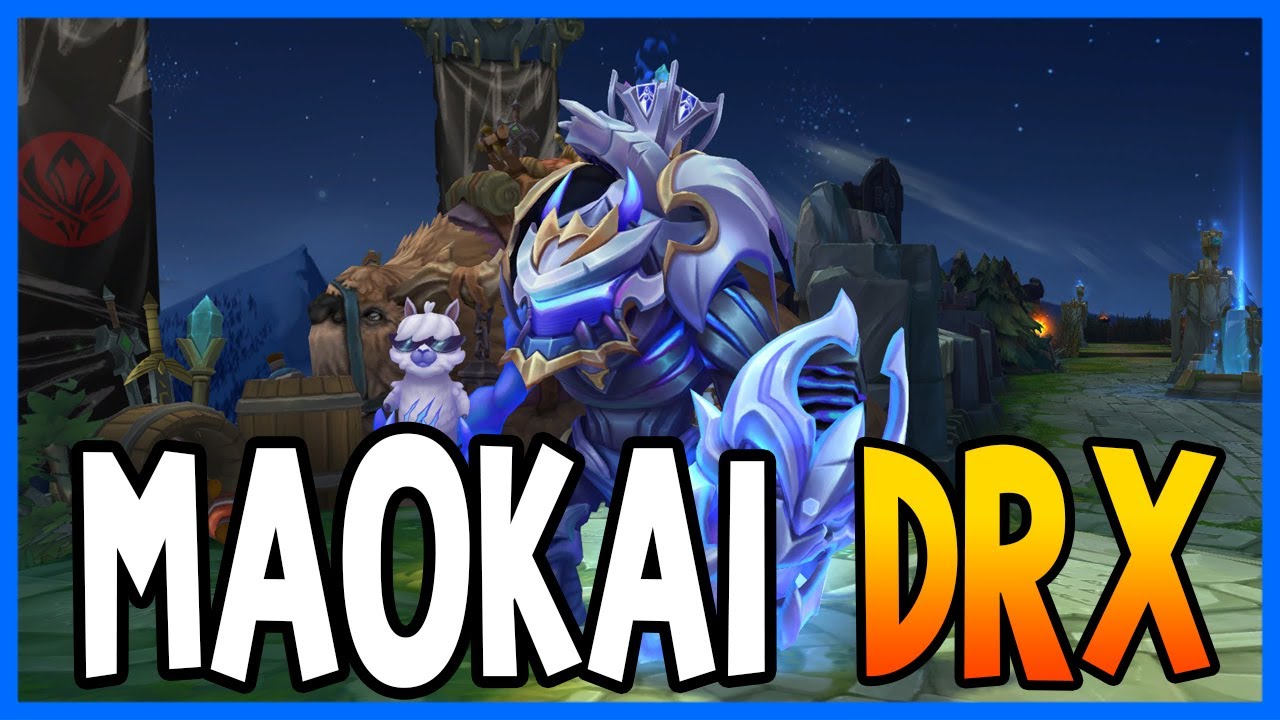 SKIN de MAOKAI DRX | League of Legends - YouTube
