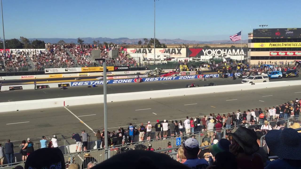 John Force 2016 Sonoma Semi-finals - YouTube
