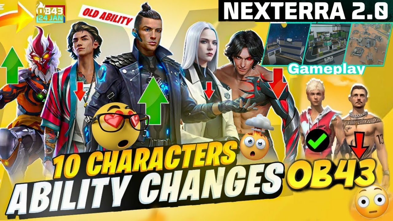 OB43 Updats CHARACTER Changes - 10 Character Ability Changes in OB43 ...