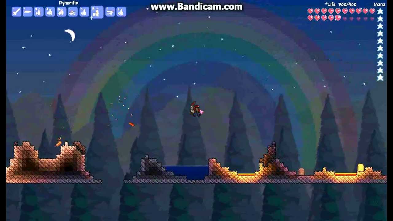 Terraria griefing a server - YouTube
