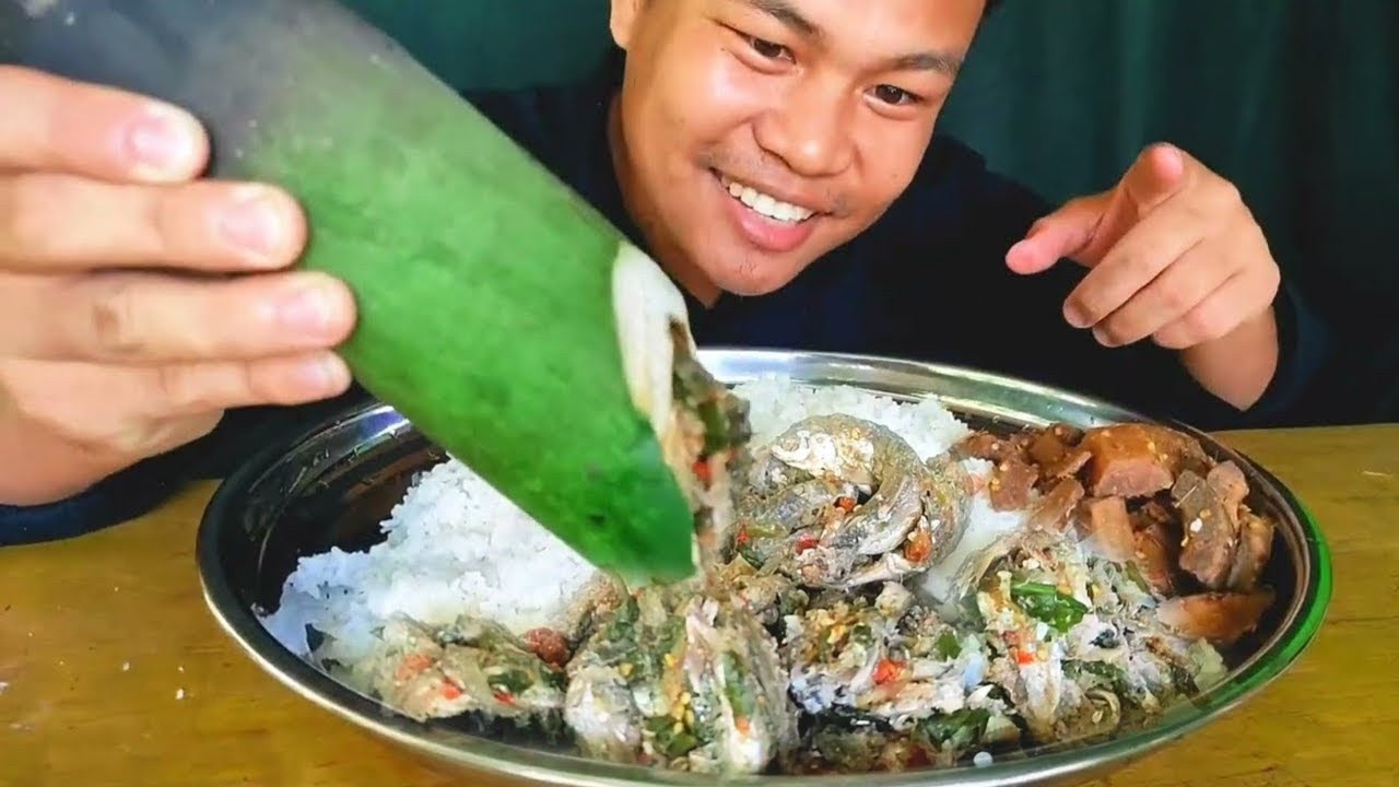 I Cooked Fish in Bamboo in Traditional Ways | Tribal styles Food ...
