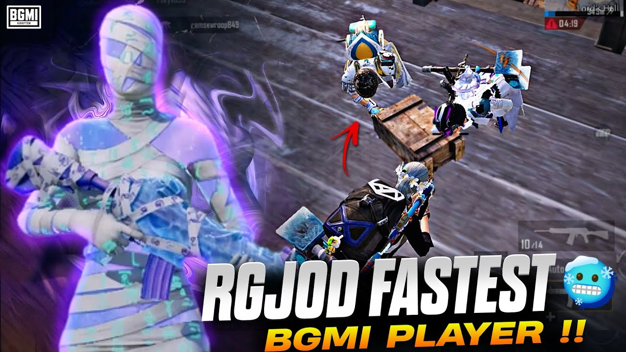 RGJOD [ FASTEST ] BGMI Player ? | Solo Vs Squad In Ace - Dominator ...