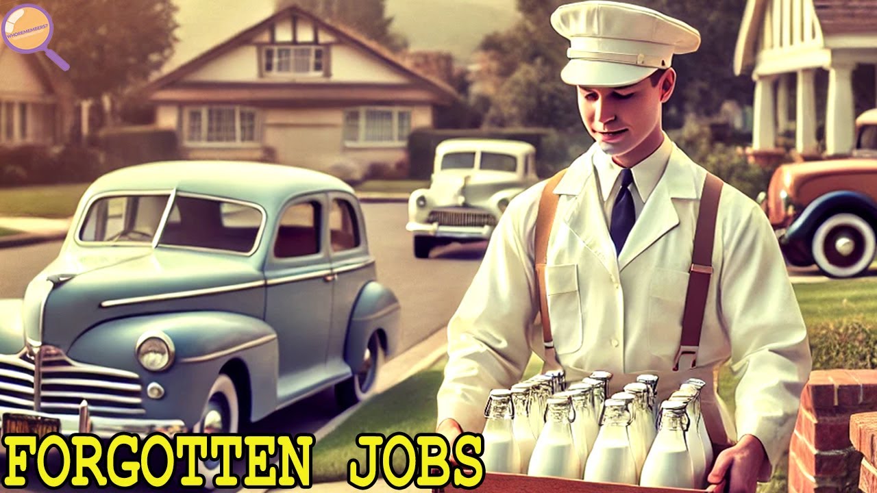 20 Old Daily Jobs That Have FADED Into History - YouTube