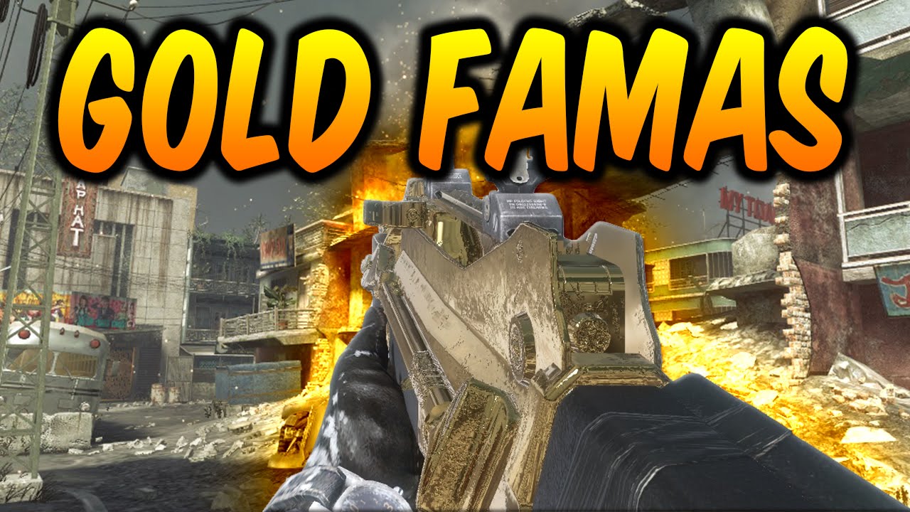 Black Ops: *LIVE* Gold Famas w/ TheOceaneOpz (Call of Duty:Black Ops ...
