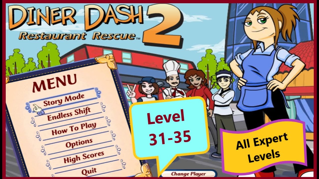 [Gameplay Walkthrough] 👾Diner Dash 2: Restaurant Rescue All Expert ...