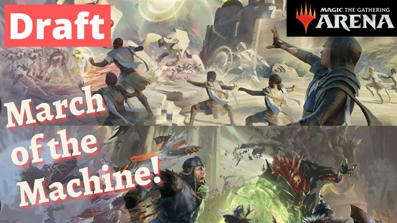 March of the Machine Draft 1 | Magic the Gathering MOM Limited - YouTube