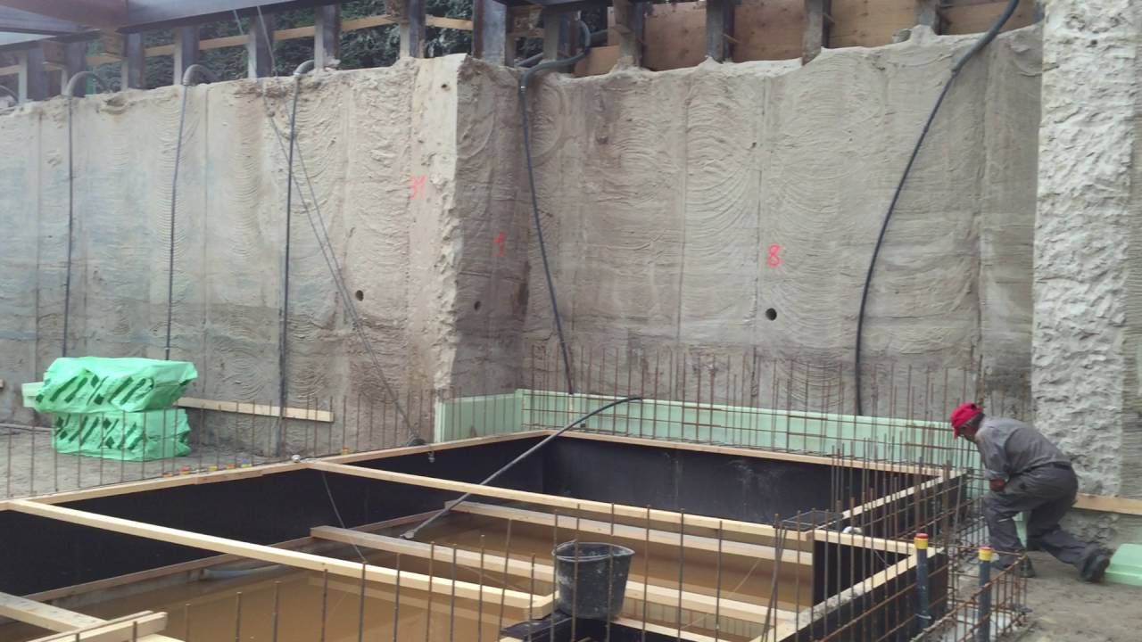 BodemBouw bouwkuip Cutter Soilmix CSM wand stempelraam de Visser Maria ...