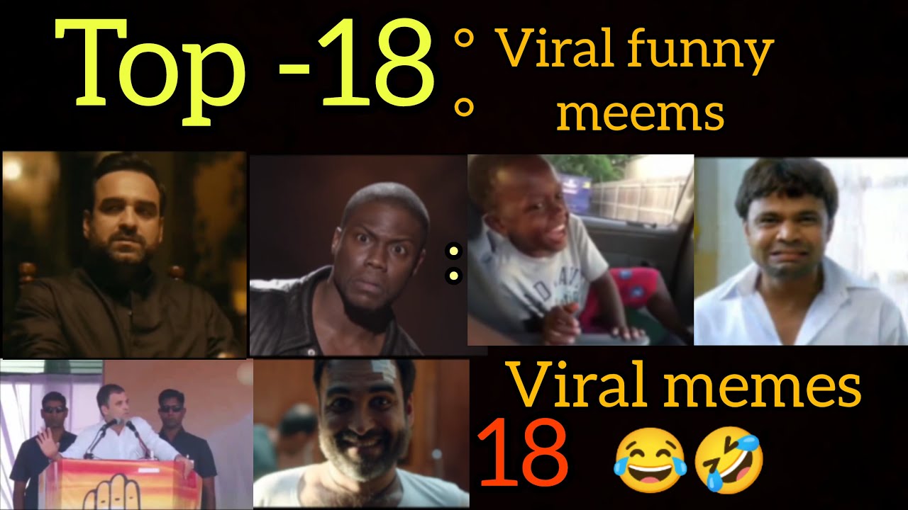 Top 18 viral funny meems 😂🤣,,, funny meems - YouTube