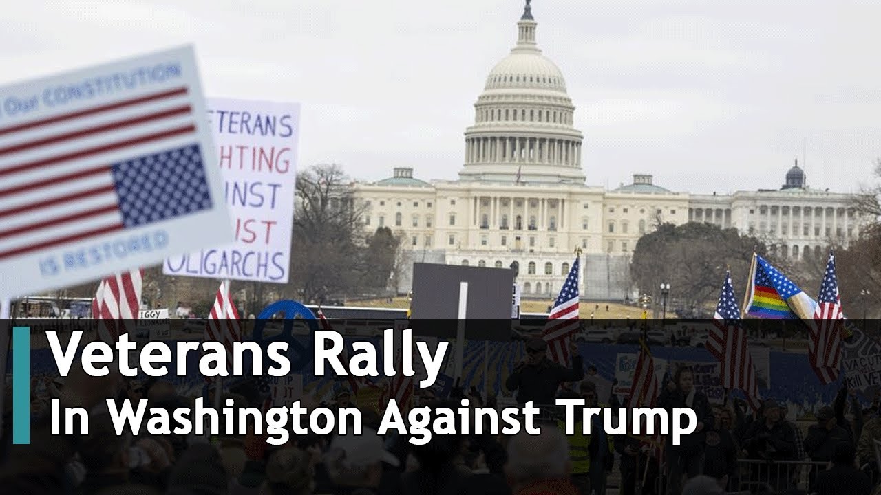 Veterans Rally In Washington Against Trump | DRM News Global | AC1T ...