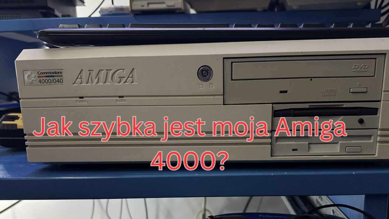 Jak szybka jest Amiga 4000 z pocesorem 060 oraz kartą graficzną? - YouTube