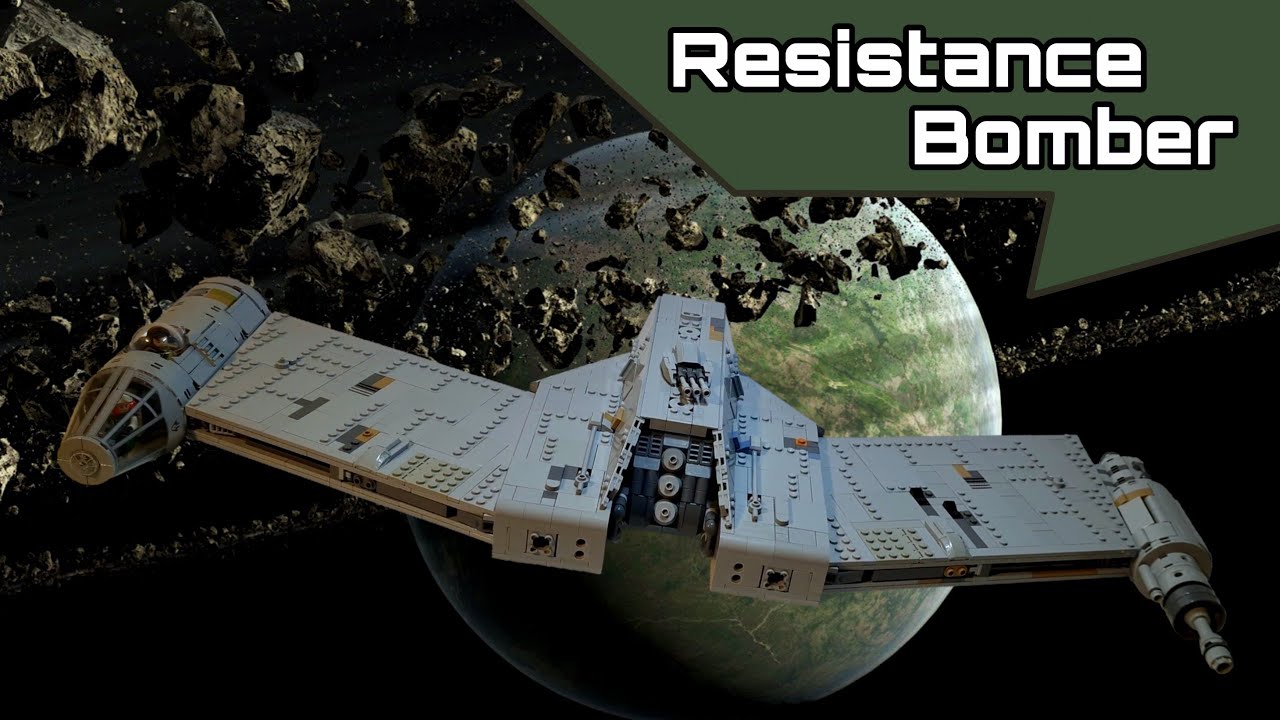 Lego Star Wars MOC | Resistance Bomber | Slightly modified entry for TJ ...