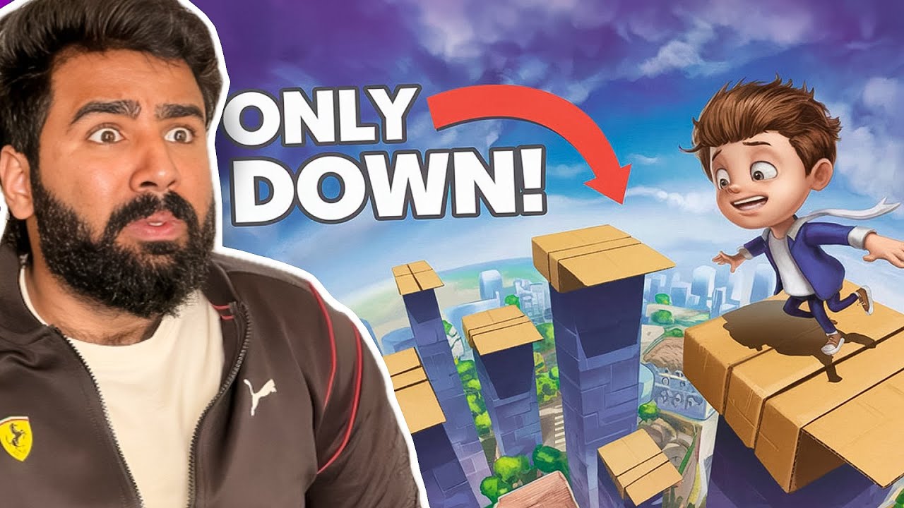 GOING ONLY DOWN WORST GAME EVER! 😤 - YouTube
