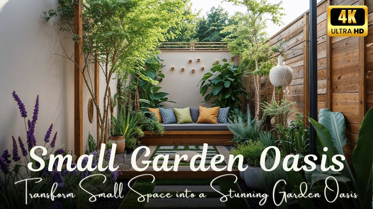 Transform Your Small Space into a Stunning Garden Oasis – Creative ...
