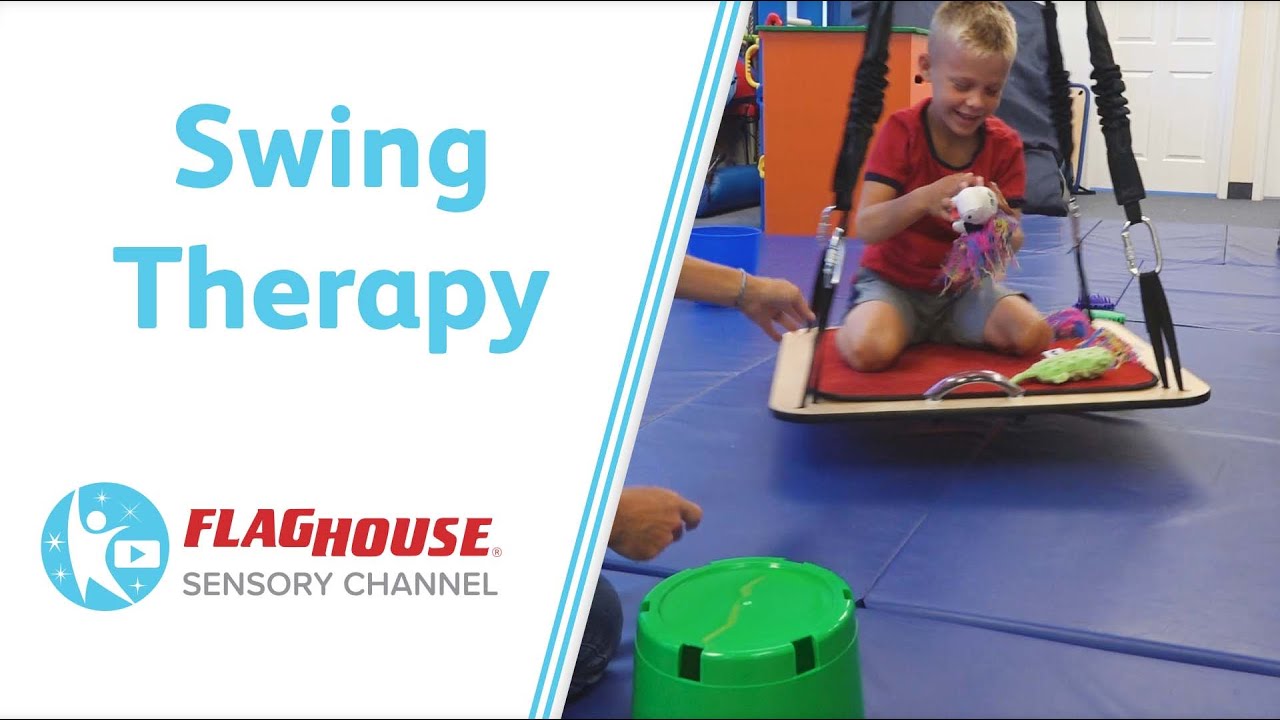 Ideas for Swing Therapy (Ep. 22 - Sensory Play) - YouTube