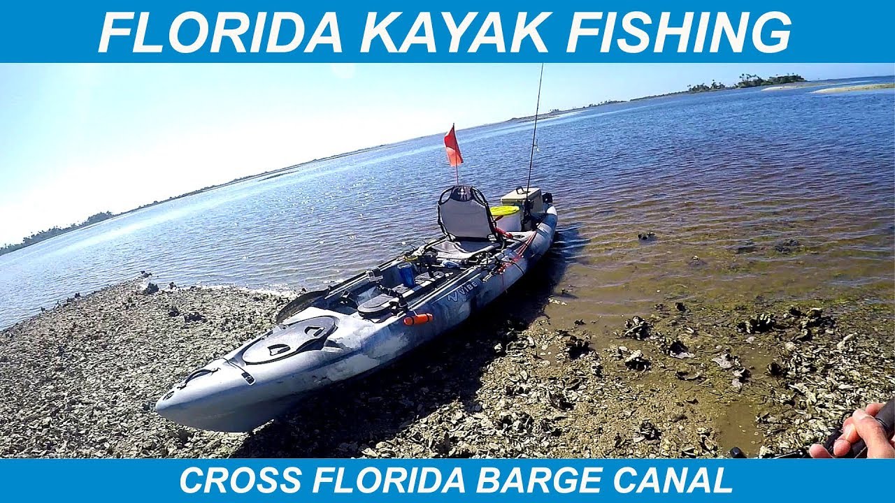 Florida Kayak Fishing – Fishing Cross Florida Barge Canal - YouTube