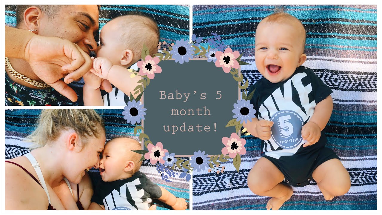 5 MONTH BABY UPDATE - YouTube
