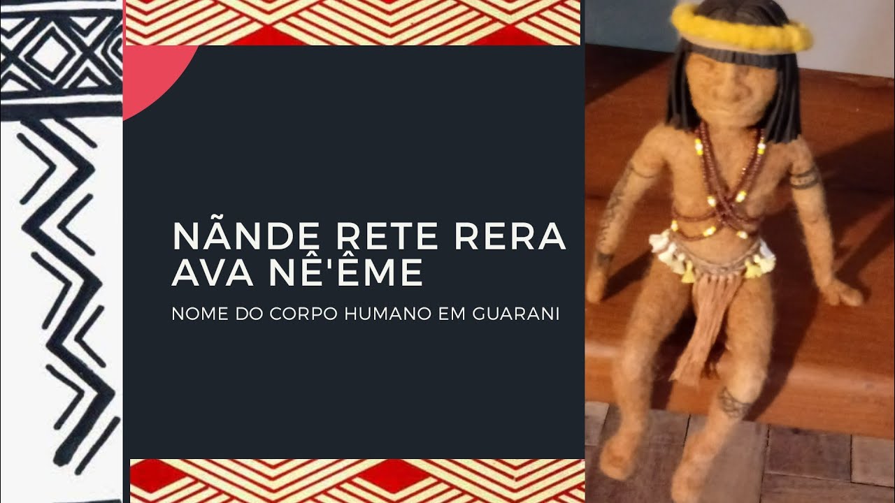 como se pronúncia partes dos corpos humanos em guarani? - YouTube