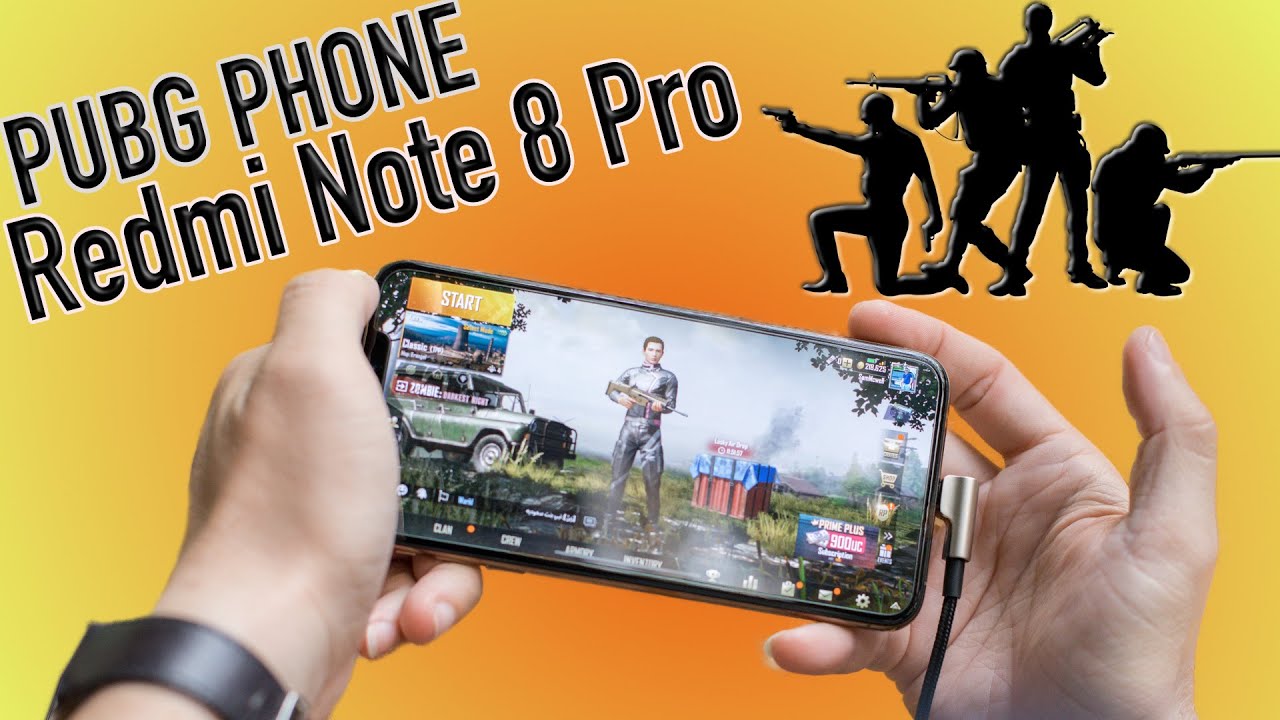 Redmi note 8 pro PUBG GAMING PHONE - YouTube