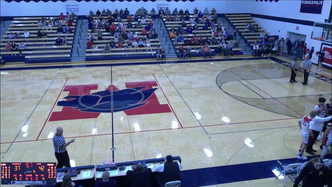 Minneapolis vs Inman Varsity BBall - YouTube