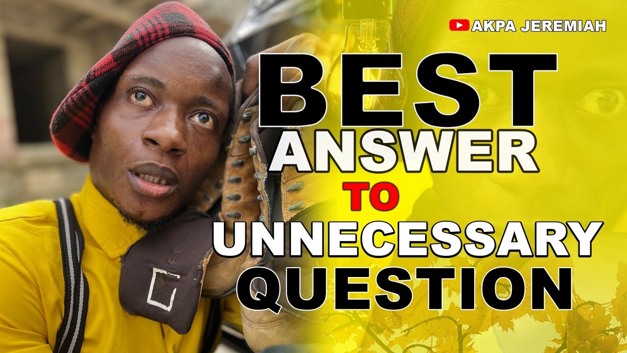 Best answer to unnecessary question #comedy #funny #funnyvideo # ...