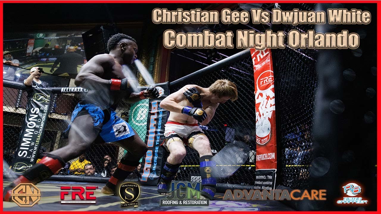 Combat Night - Orlando - Chriatian Gee Vs Dwjuan White - YouTube