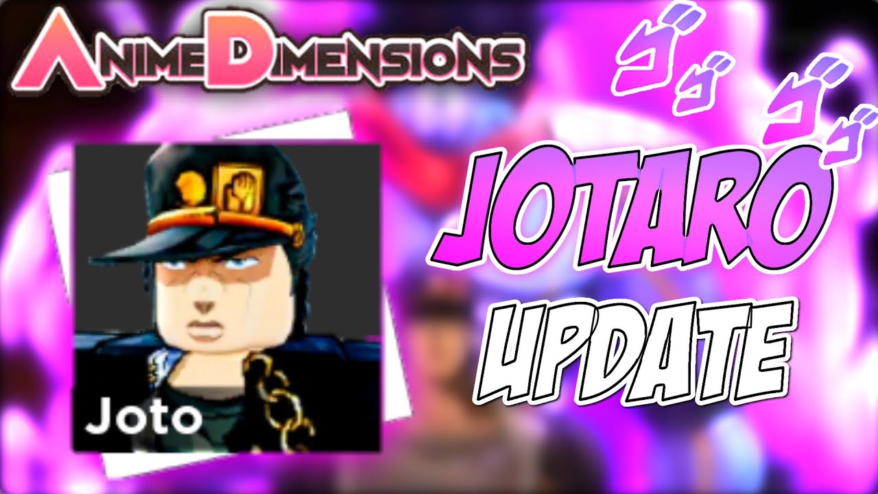 FINALLY, A JOJO UPDATE!!!! (Anime Dimensions Jotaro Showcase) - YouTube