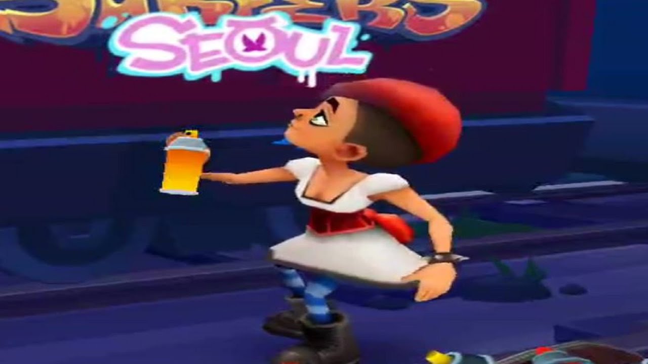 subway surfers season challenge seoul all character lucy core crew P643 ...