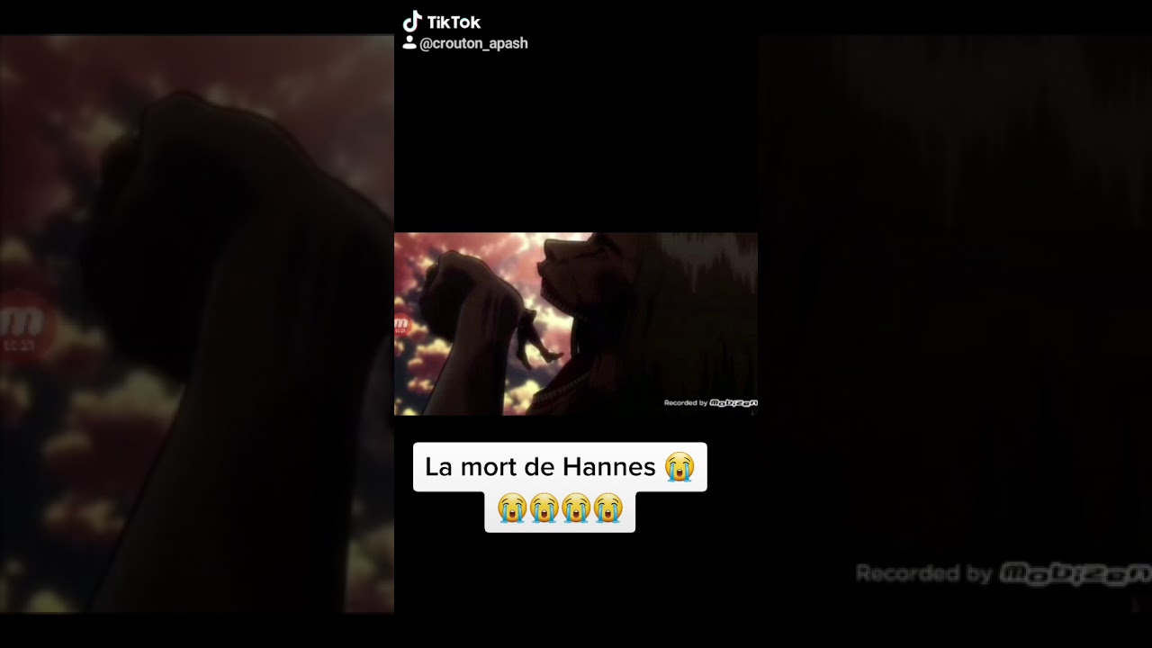 Mort de Hannes SNK - YouTube