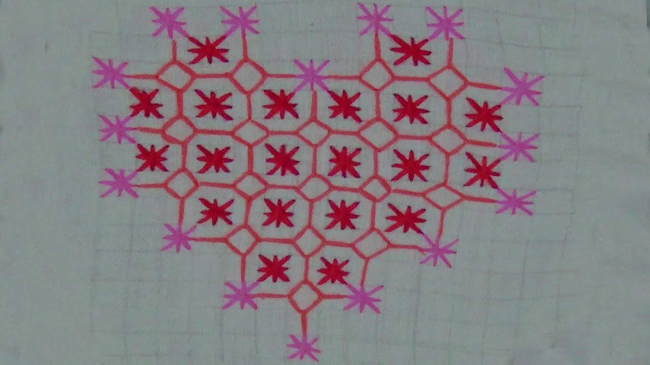 Hand Stitch : Gingham / Chicken Scratch Embroidery ( Heart Shape ...