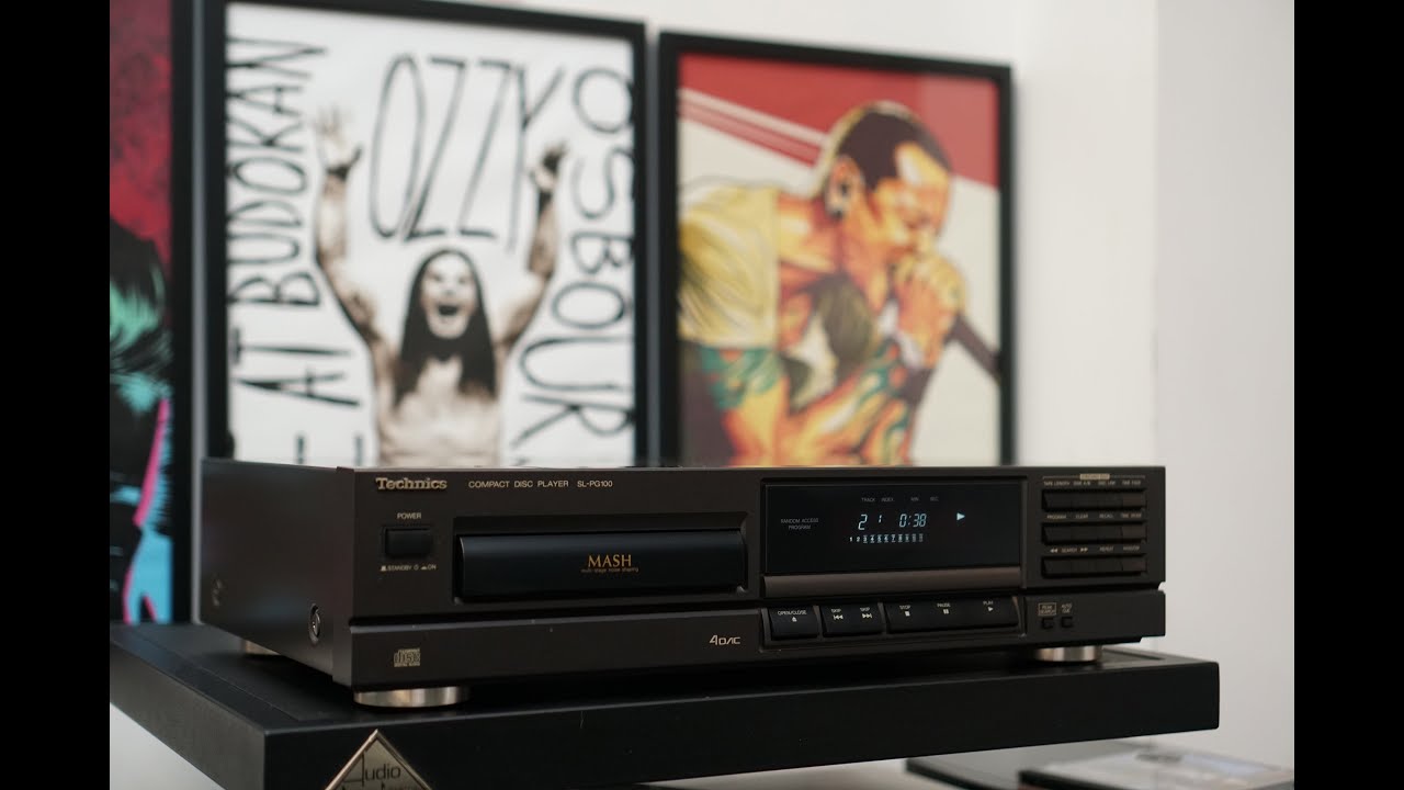 Technics SL-PG100 MASH Series CD Player made in Japan - YouTube