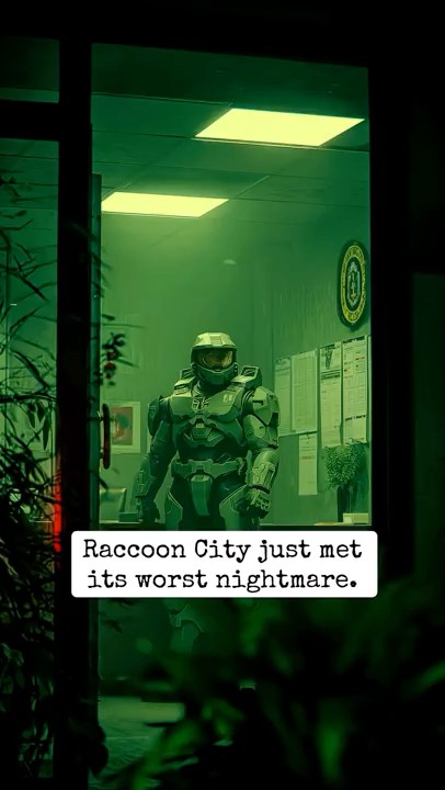 If Leon Kennedy is bad for horror… wait til they meet Master Chief. # ...