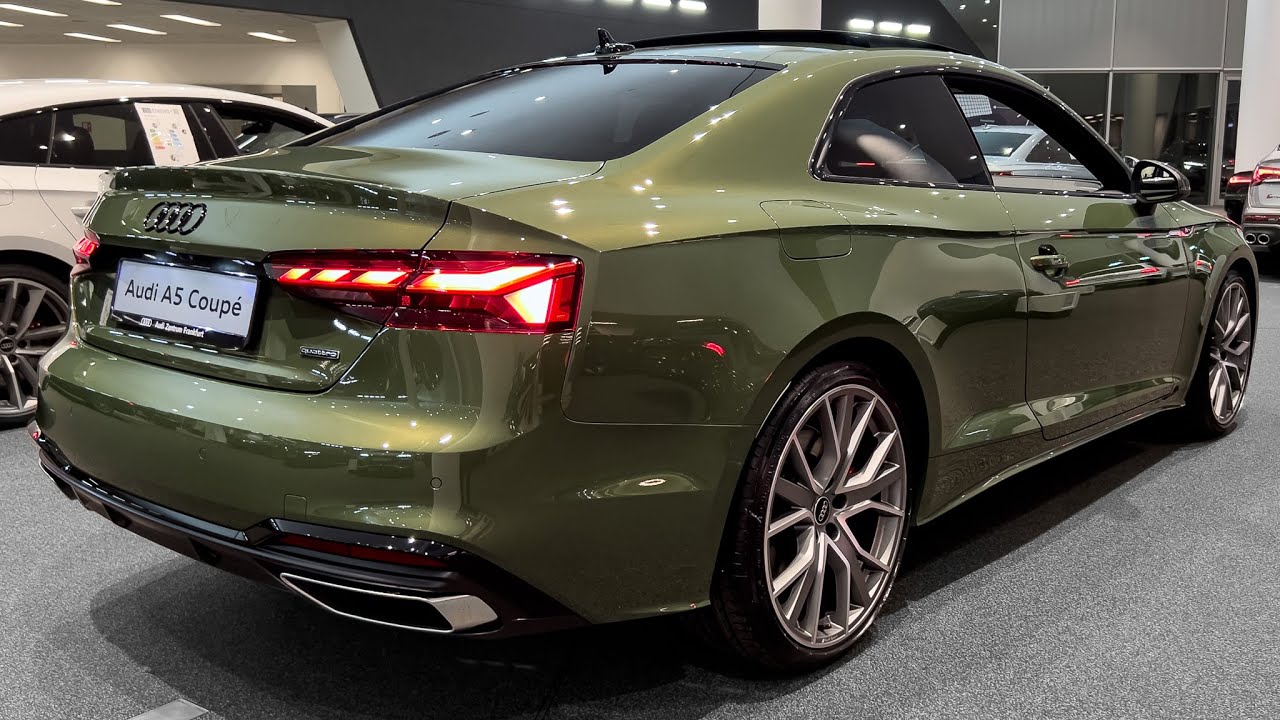 HDR 2023 Audi A5 Coup S Line 45 TFSI Quattro 265hp Interior And HDR 2023 Audi A5 Coup S Line 45 TFSI Quattro 265hp Interior And
