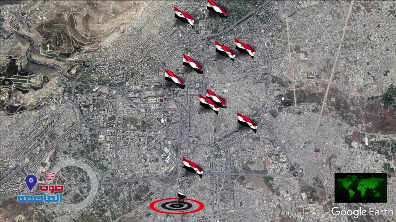 284 Security and Military Checkpoints in Damascus mapped by Voice of ...