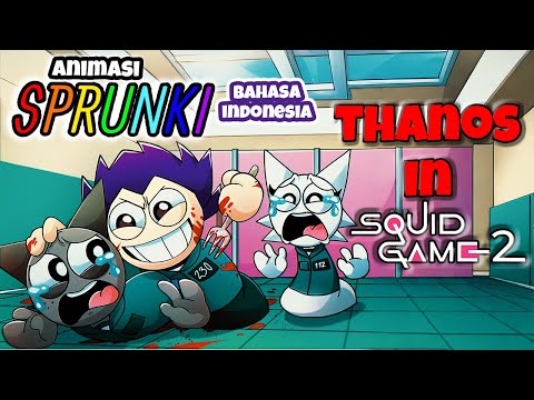 THANOS SPRUNKI SQUID GAME 😤Animasi Sprunki Bahasa Indonesia