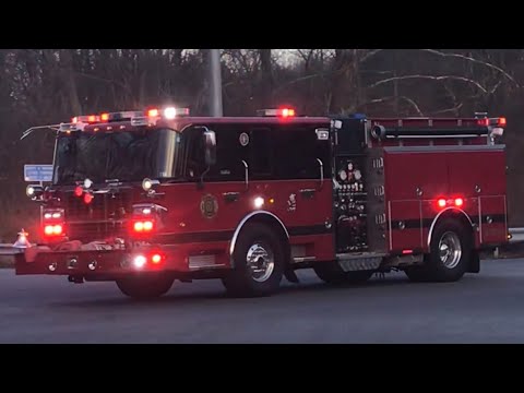 First West Chester Fire Co Engine 51-2 Responding 11/23/18 - YouTube