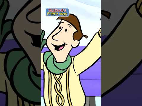 New Skates | Christmas & Holidays | Clifford's Puppy Days #shorts #youtubeshorts