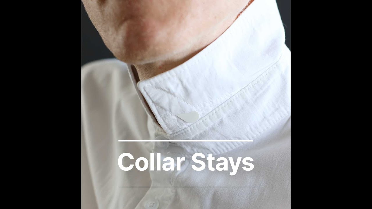How to Make Collar Stays (Members Exclusive) - YouTube