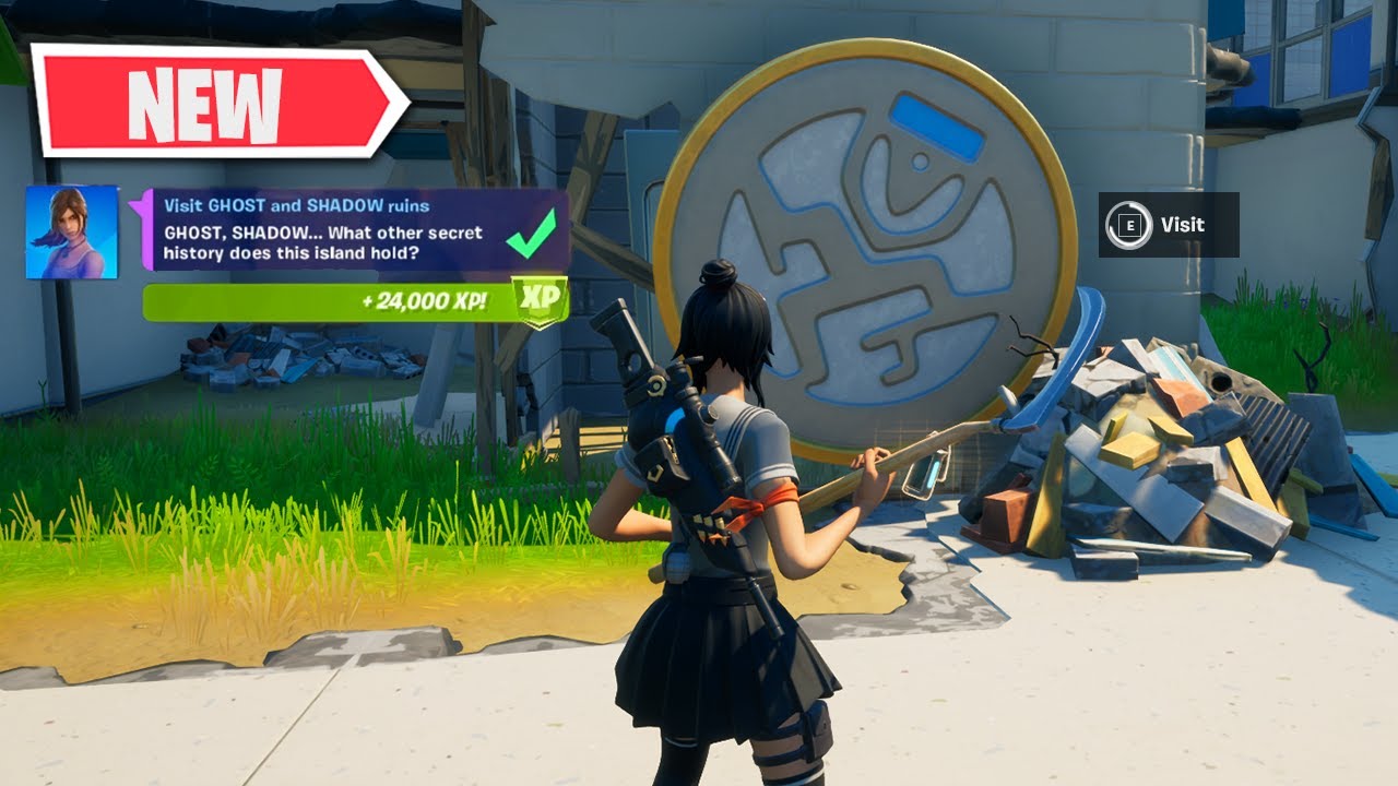Visit Ghost and Shadow Ruins All 3 Locations - Fortnite Week 11 ...