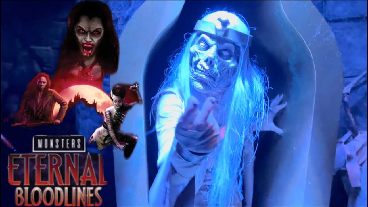 Universal Monsters: Eternal Bloodlines walkthrough HHN 2024 - YouTube