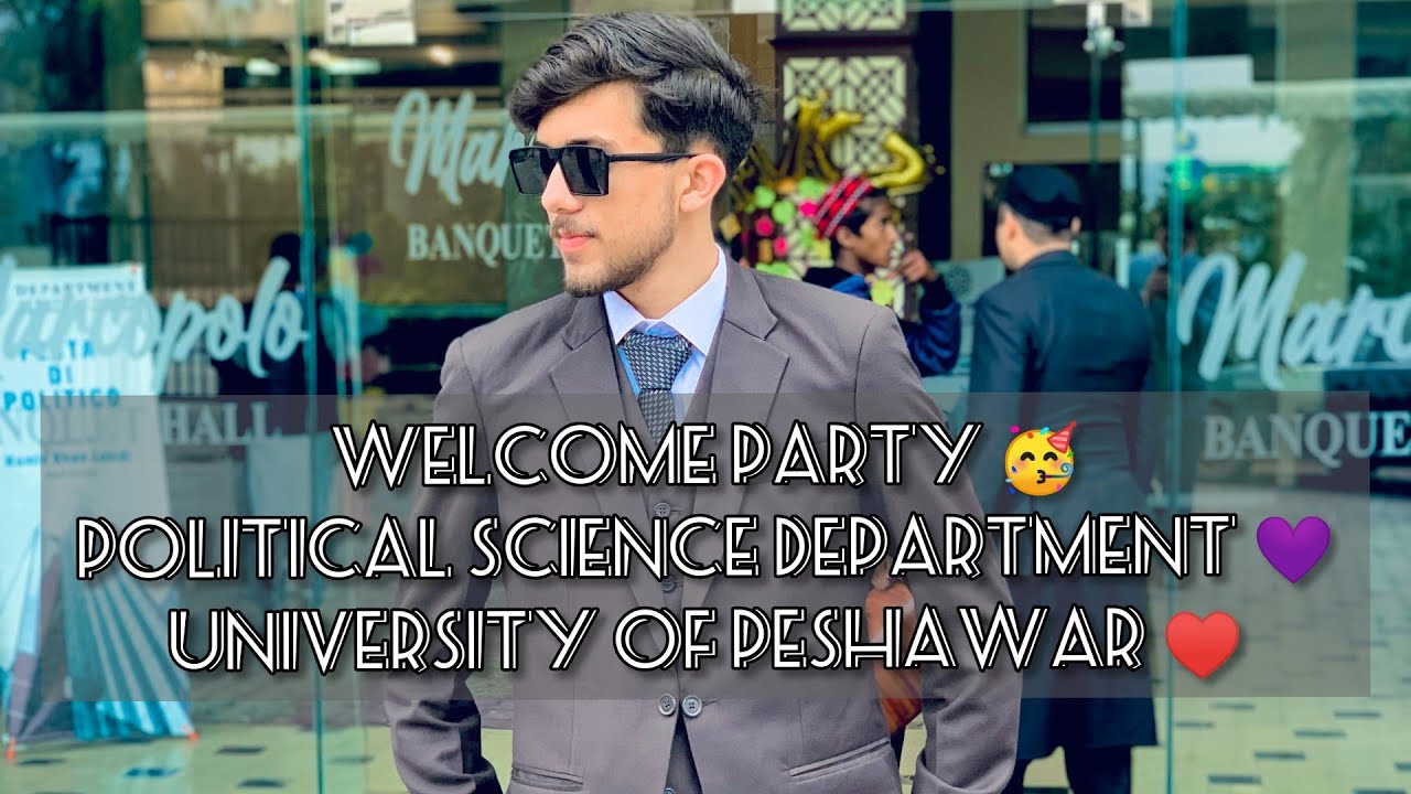 Welcome Party By Our Seniors 💜 // Political Science department ...
