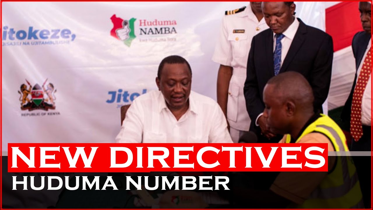 Ruto Issues New Order Over Huduma Namba | News54 - YouTube
