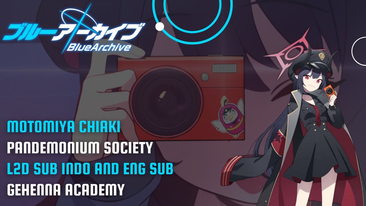 Motomiya Chiaki L2D (Sub Indonesia And English Sub) - Blue Archive ...