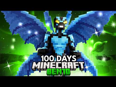 I Spent 100 Days as BEN 10 in MINECRAFT! Here's what happened...
