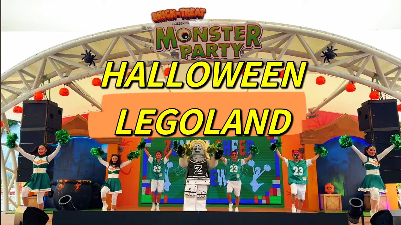 Legoland Malaysia Halloween Monster Party - YouTube