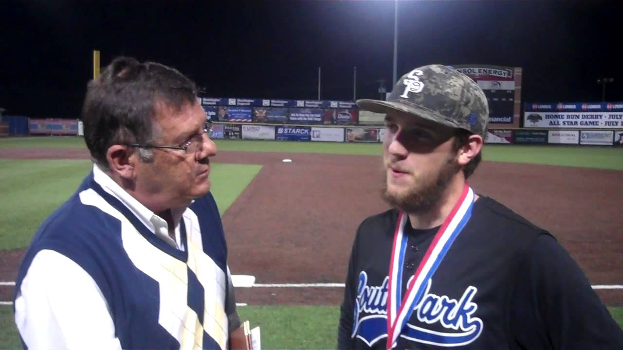 Randy Dobnak of South Park Baseball on MSA Sports Center Stage - YouTube