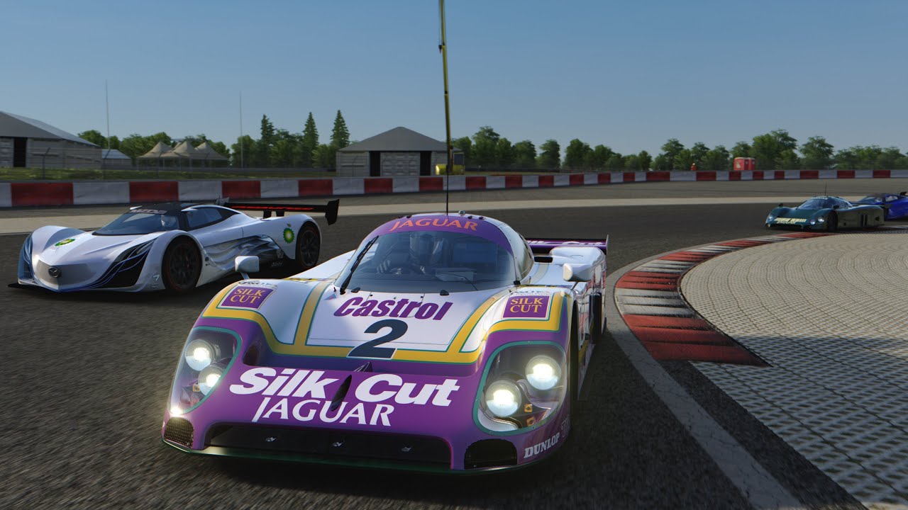 Jaguar XJR-9 LM (Chassis J12-C-488) vs Mazda Furai and Mazda Furai ...