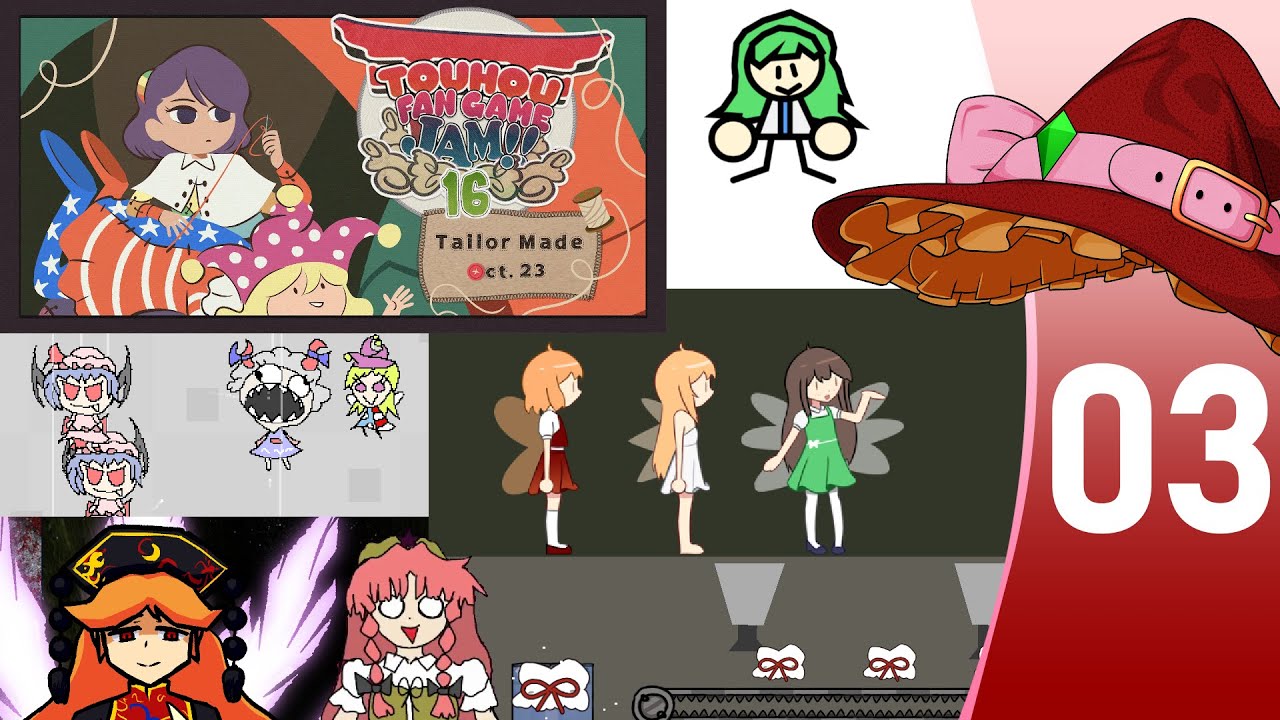 Auburn Arcana Touhou Fan Game Jam 16 (PART 3) - YouTube