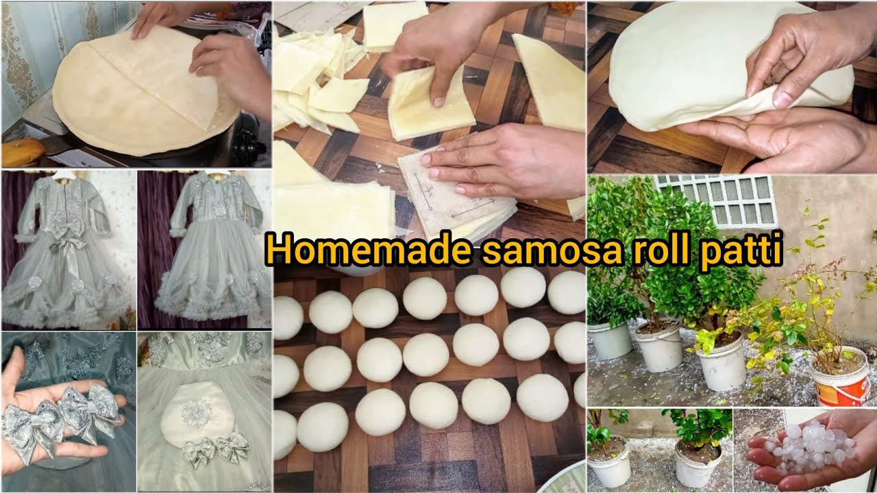 RAMADAN Mubarak🌙preparation 2024 || How to make Samosa & Roll Sheet at ...